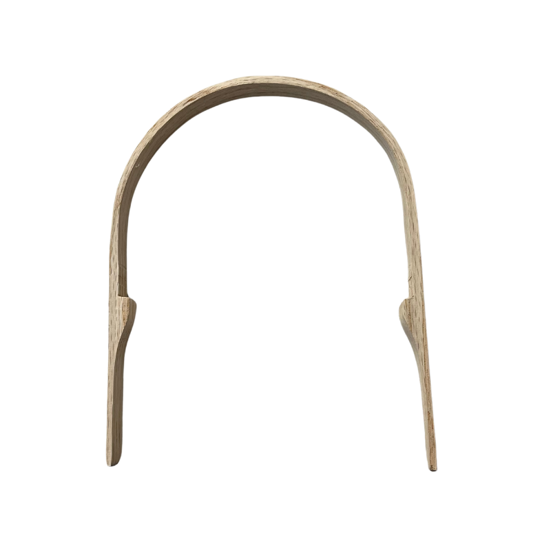 Sturdy Round Notched Basket Handles for Secure Grip