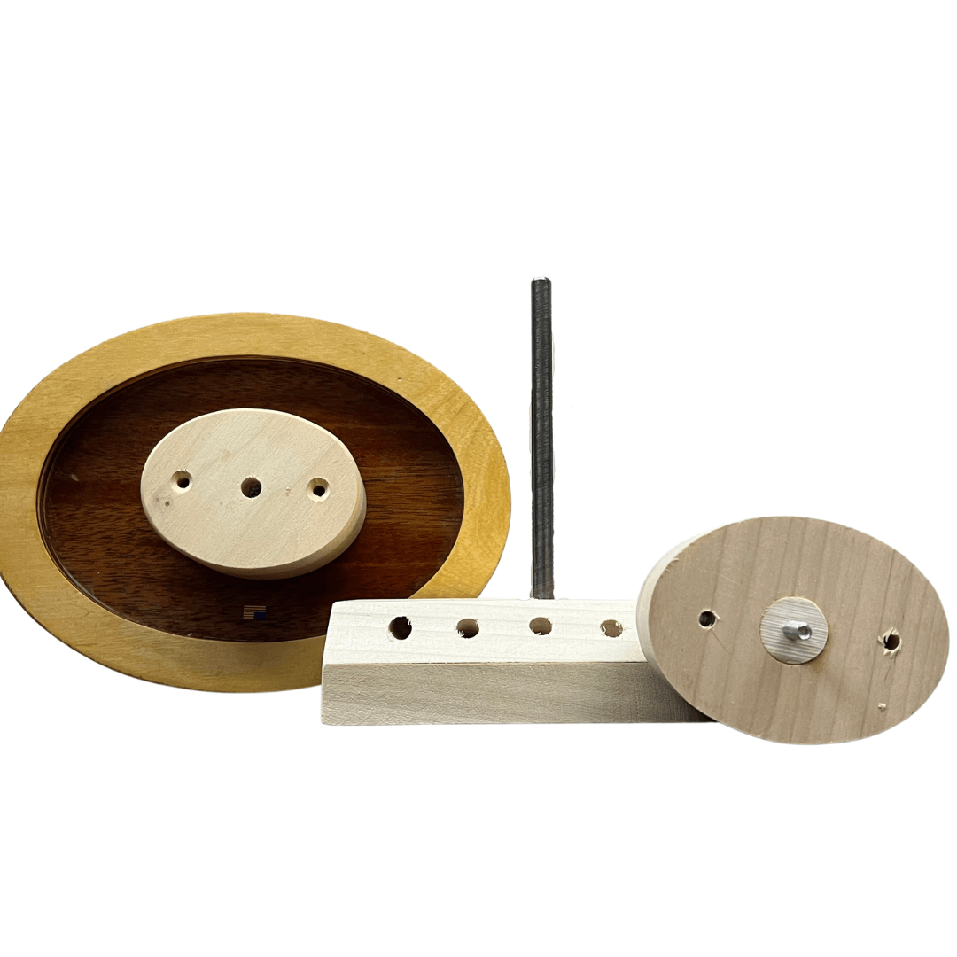 Quick-Attach Hardwood Mold Stand Adapters