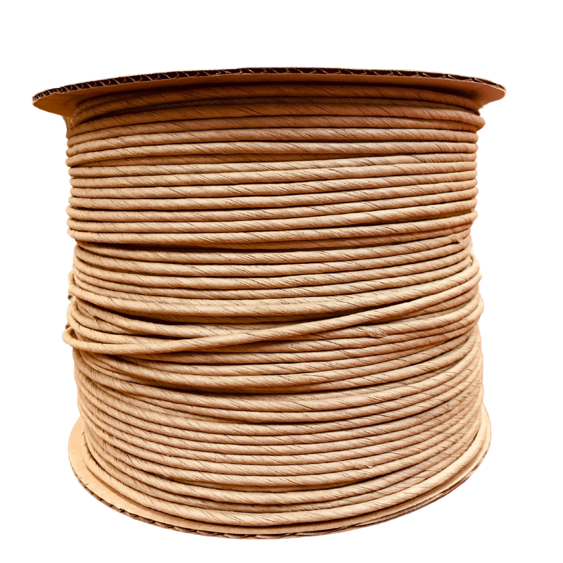 Brown Fibre Rush Spools - Sturdy Weaving Material