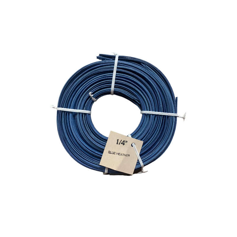 Premium Dyed 1/4" Flat Reed for Crafts & Weaving