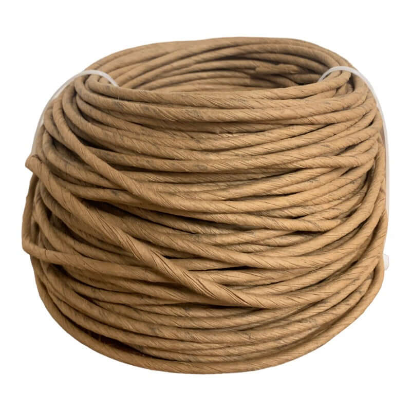 Brown Fibre Rush Cord - Kraft Brown Paper Rush