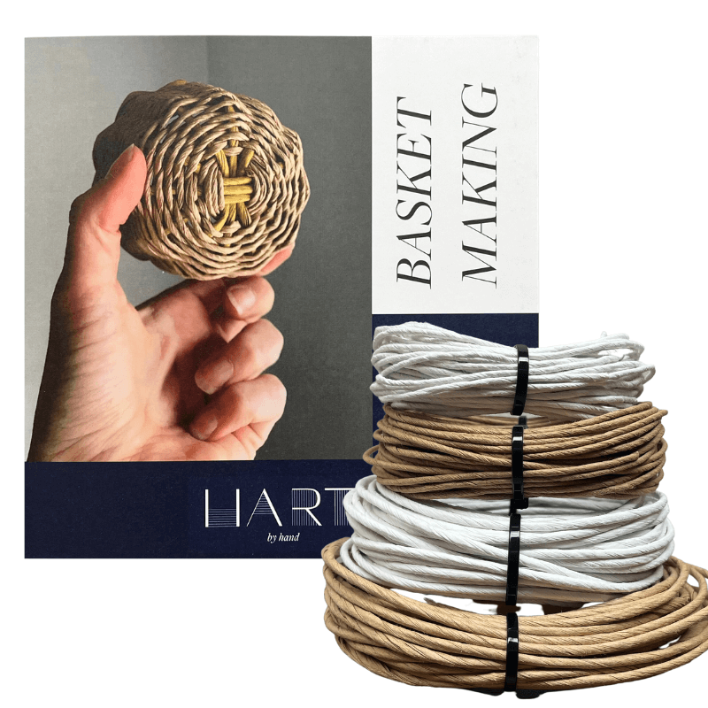 Exclusive Fibre Rush Basket Making Kit by HH Perkins Co.