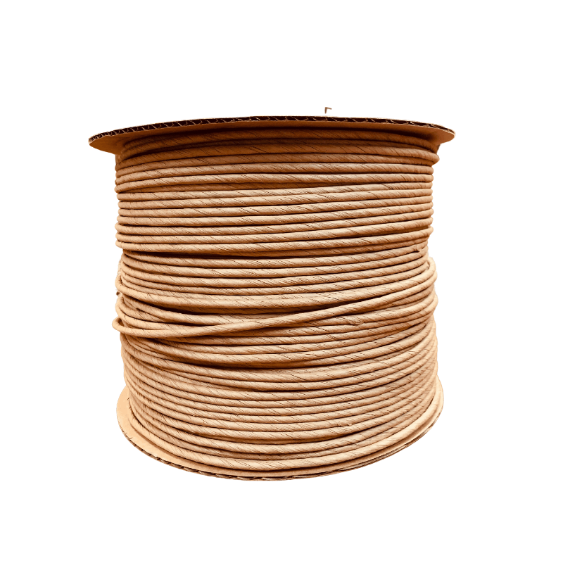 Brown Fibre Rush Spools - Sturdy Weaving Material