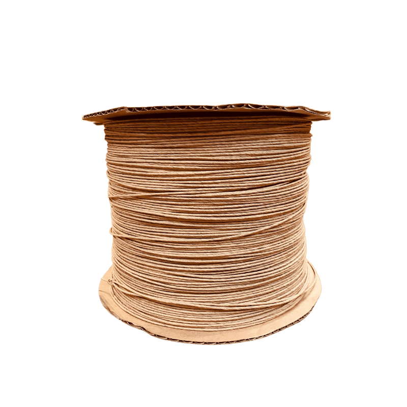 Brown Fibre Rush Spools - Sturdy Weaving Material