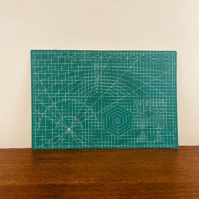 Basket Weaving Math Mat - Precision Crafting Tool