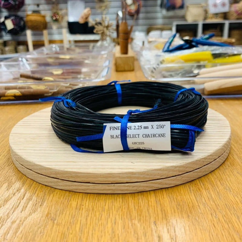Premium Black Cane for DIY & Restoration - HH Perkins