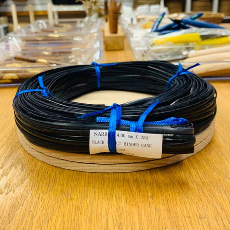 Premium Black Cane for DIY & Restoration - HH Perkins