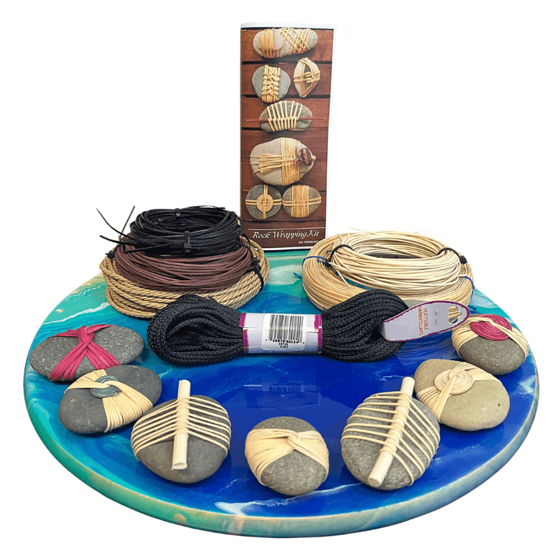 Rock Wrapping Kit - Japanese Style Zen Stones| HH Perkins