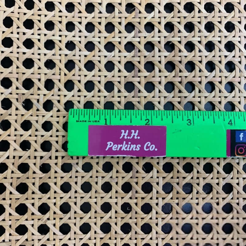 Unbleached Fine 1/2" Cane Webbing | Natural Rattan Mesh