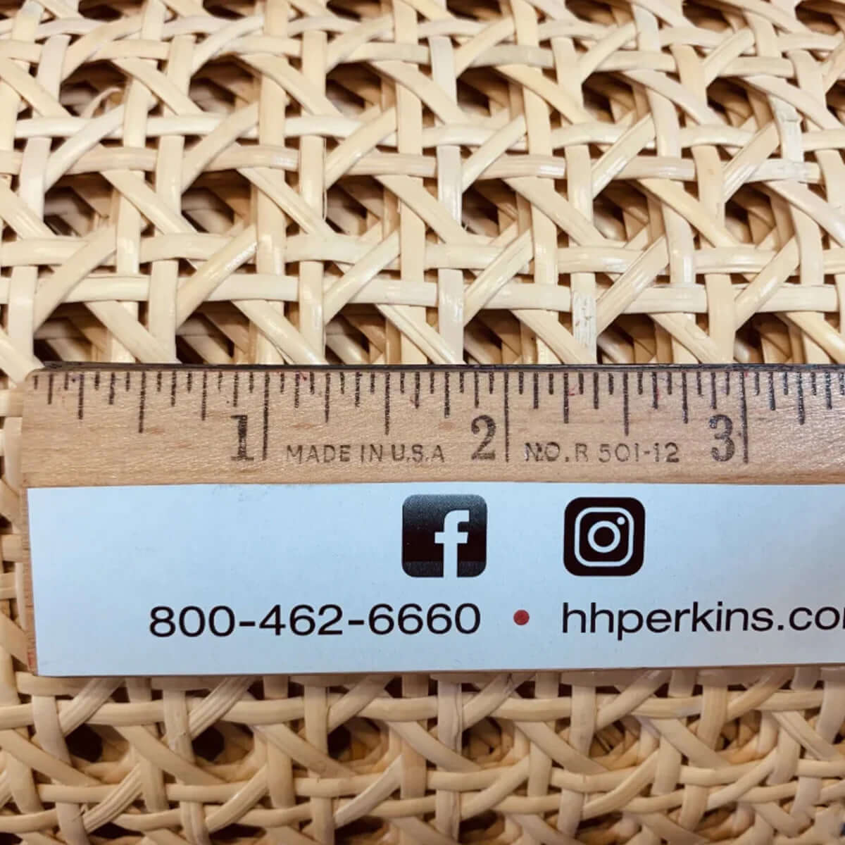 5/8" Cane Webbing by HH Perkins - Traditional Style Woven