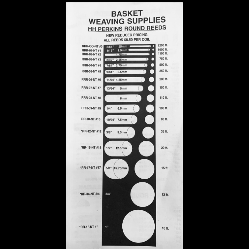 Premium Round Reed Coils for Wicker & Weaving | HH Perkins