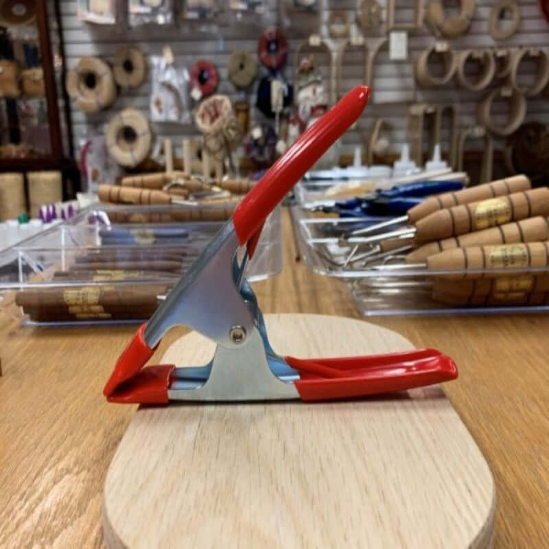 6" Spring Clamp for Weavers - Secure & Easy Grip