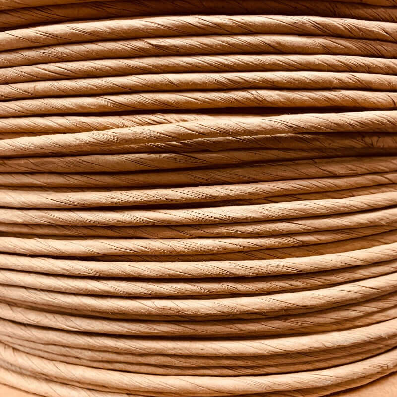 Brown Fibre Rush 40lb Reel | HH Perkins Weaving