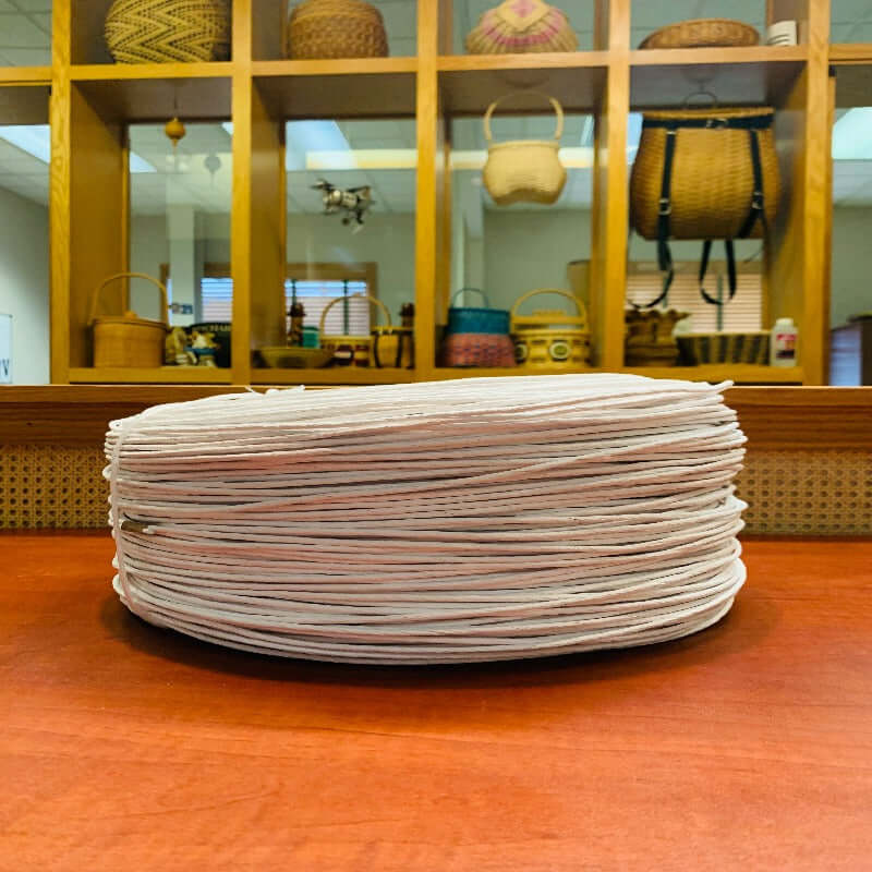 White Fiber Rush 10lb Spool