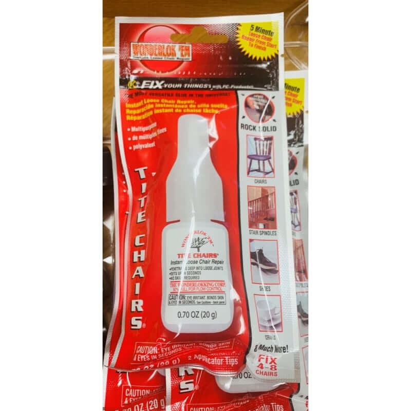 Chair Lock Glue: Ultimate Chair Tightener & Wood Fixative